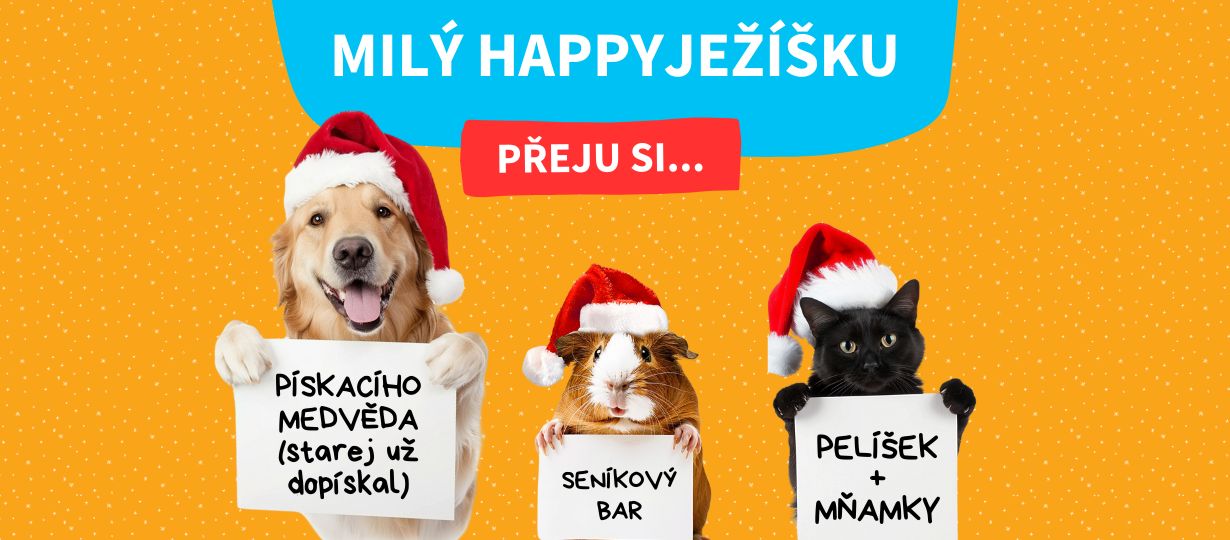 HappyJežíšek rozdává dárky mazlíčkům - HappyZoo